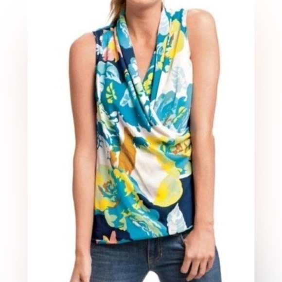 CAbi | Tops | Cabi Style 74 Multicolor Floral Blouse | Poshmark